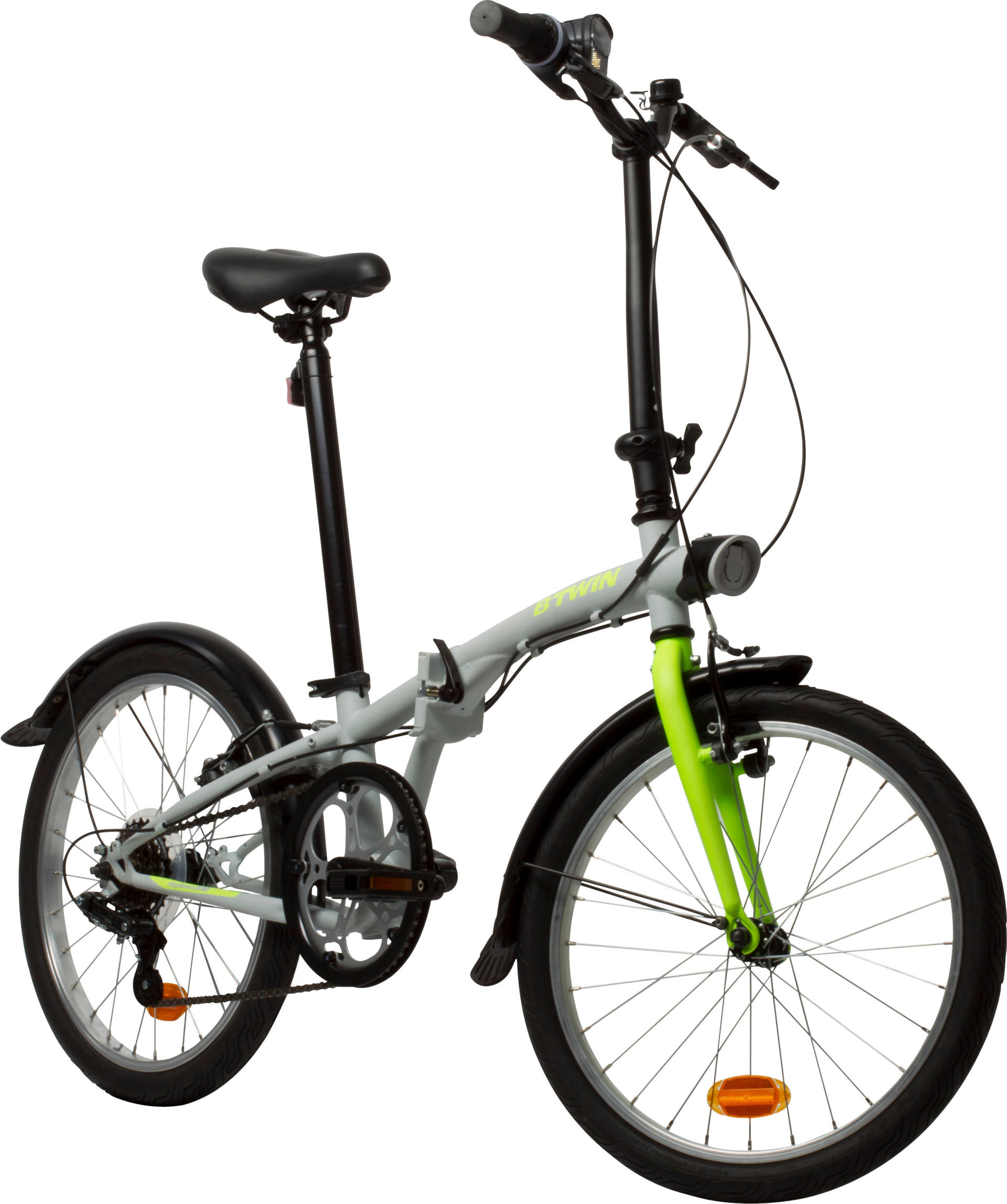 Btwin Hoptown 320 20 Grey 2017 Folding Bike
