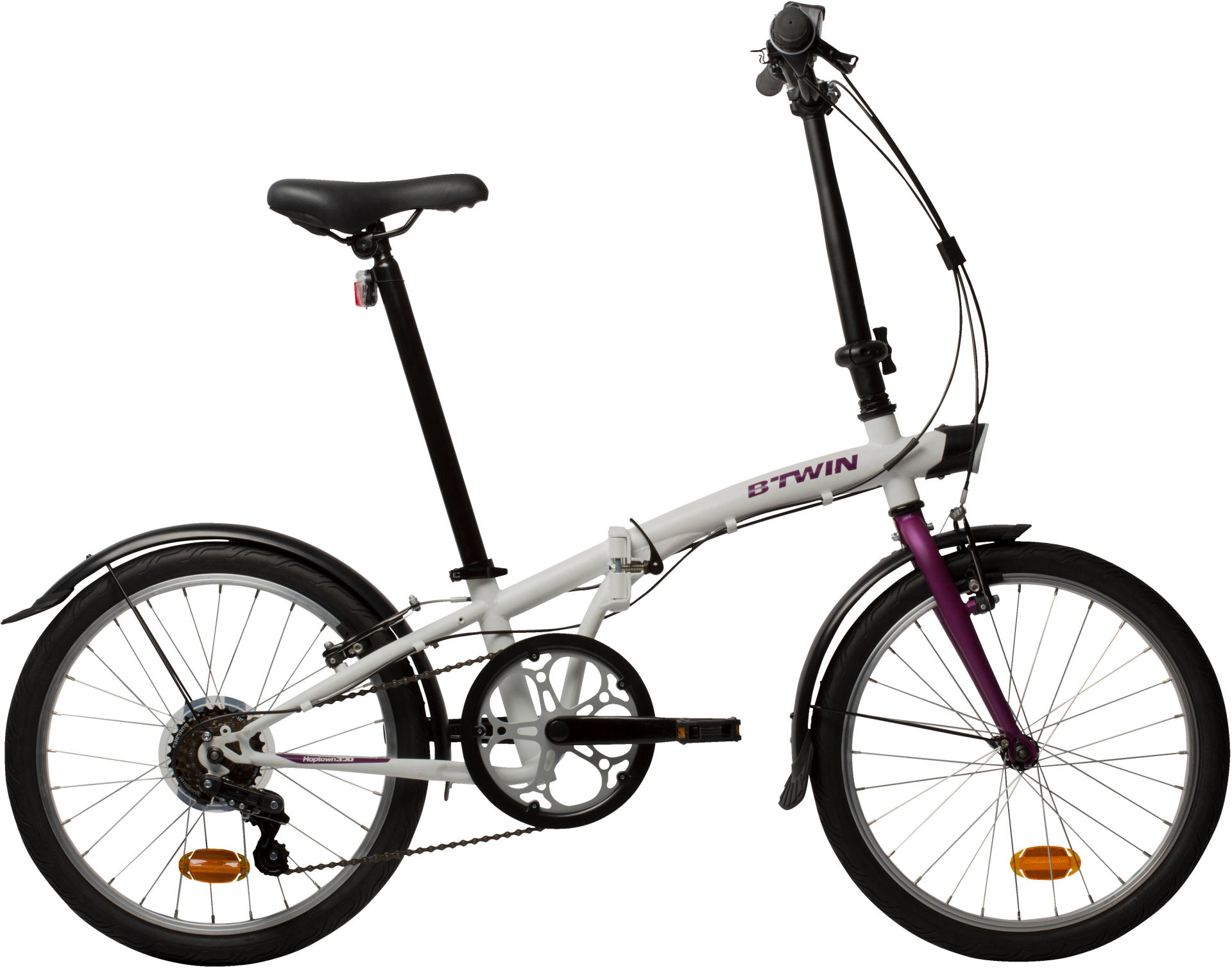 Btwin Hoptown 320 20 White 2017 Folding Bike